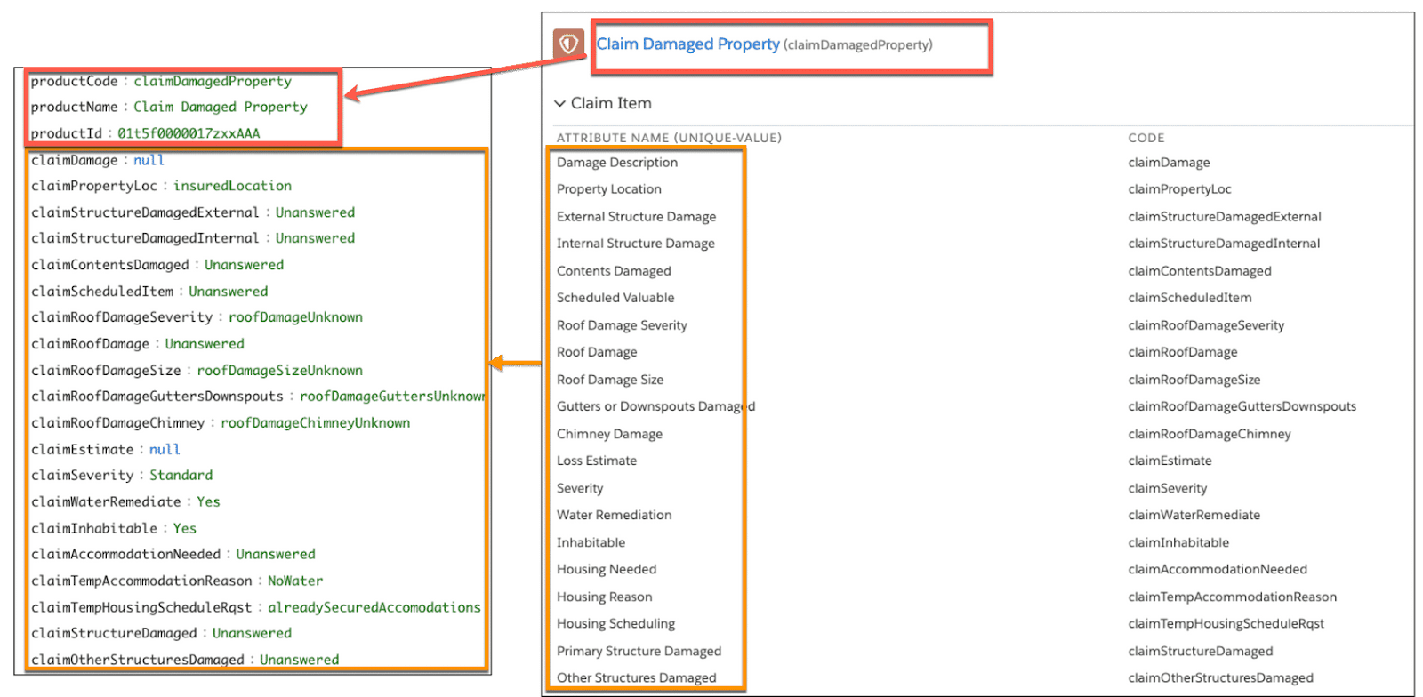 Configure the Claim Data | Salesforce Trailhead