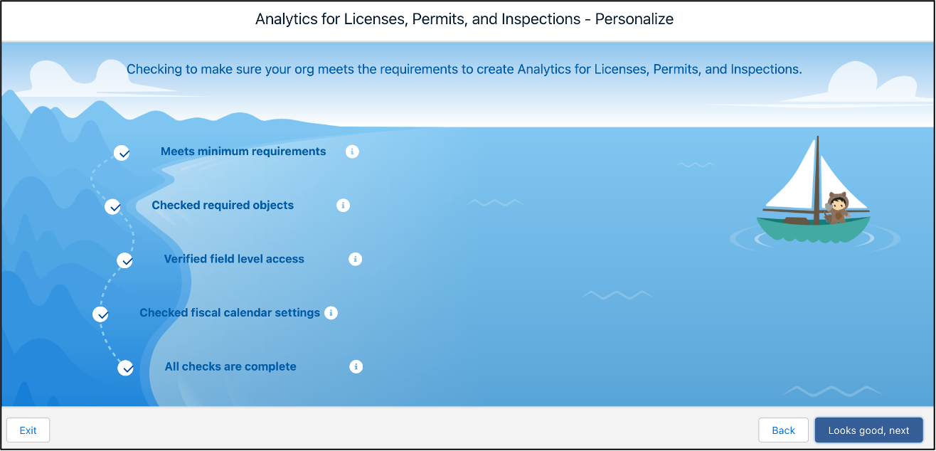 Set Up CRM Analytics for the Licenses, Permits, and Inspections App