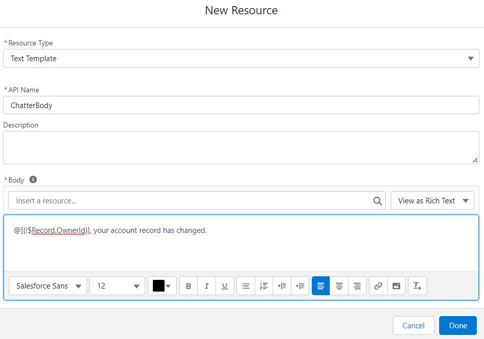 Communicate Using the Action Element Unit | Salesforce Trailhead