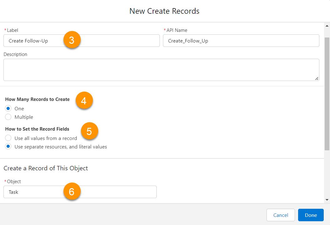 Unidad Work with Salesforce Records in Flows | Salesforce Trailhead