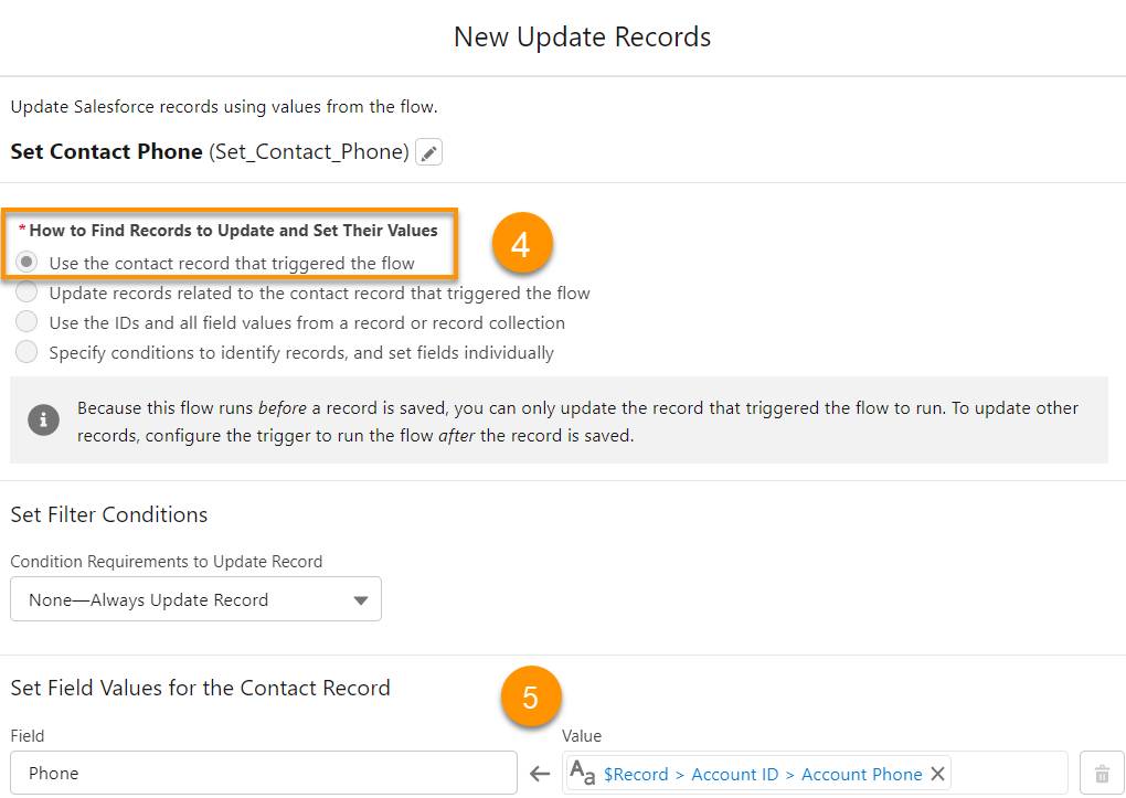 Work With Salesforce Records In Flows Unit Salesforce Trailhead
