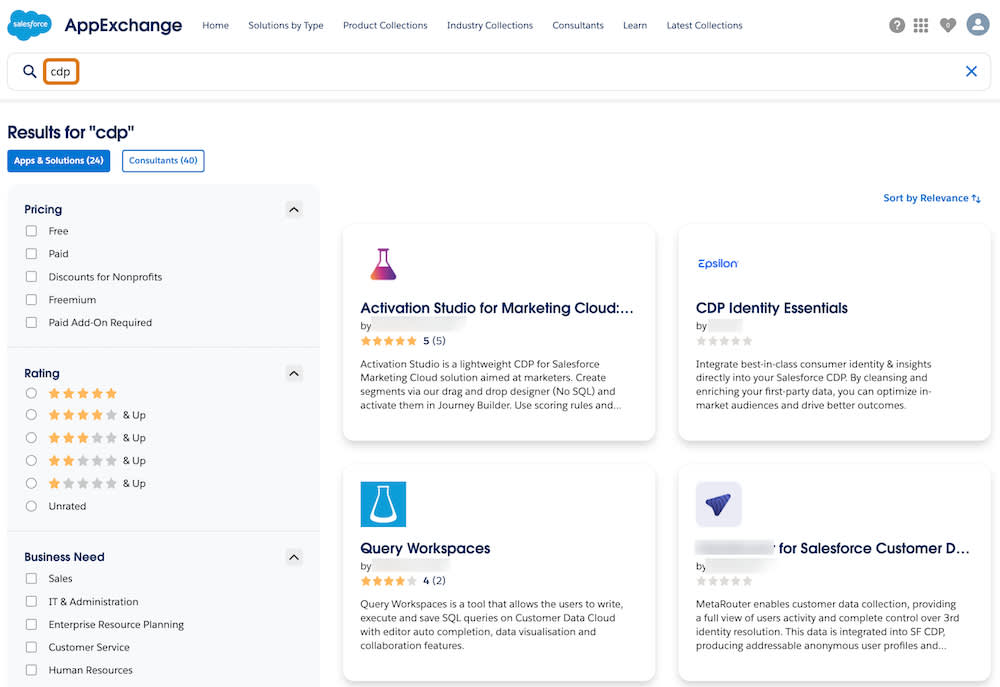 Discover Data Cloud Solutions on AppExchange | Salesforce Trailhead