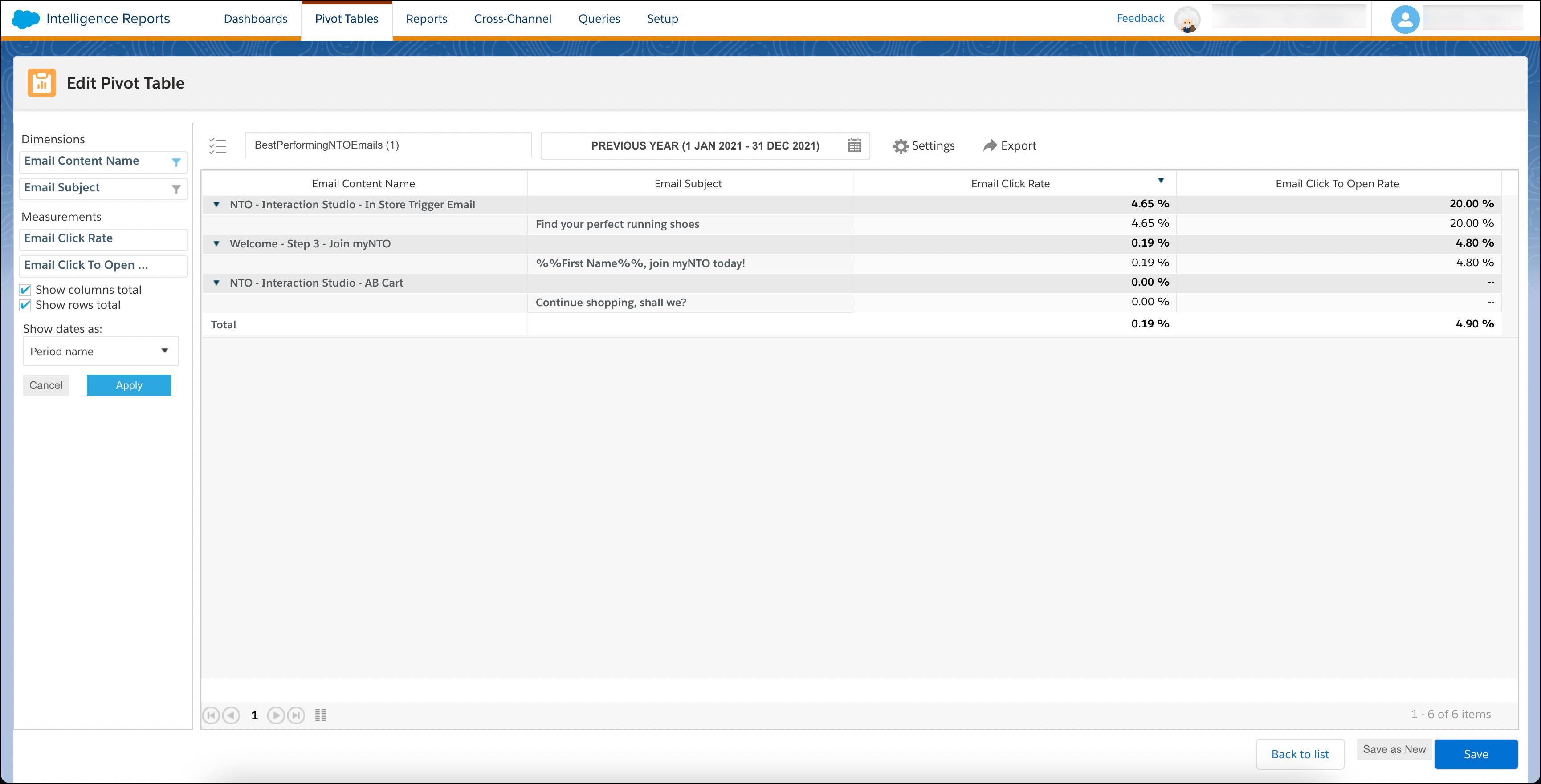 Explore Your Data with Pivot Tables | Salesforce Trailhead