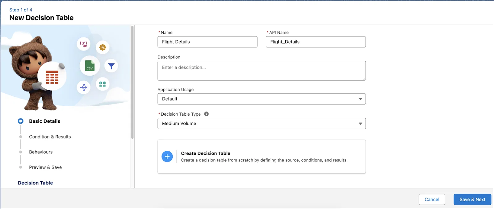 Get Started with Decision Tables | Salesforce Trailhead