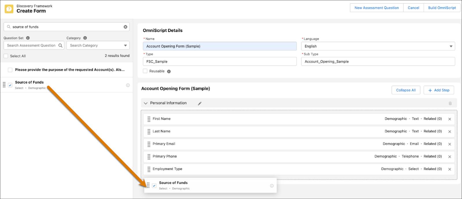 Design And Deploy Forms With Discovery Framework Salesforce