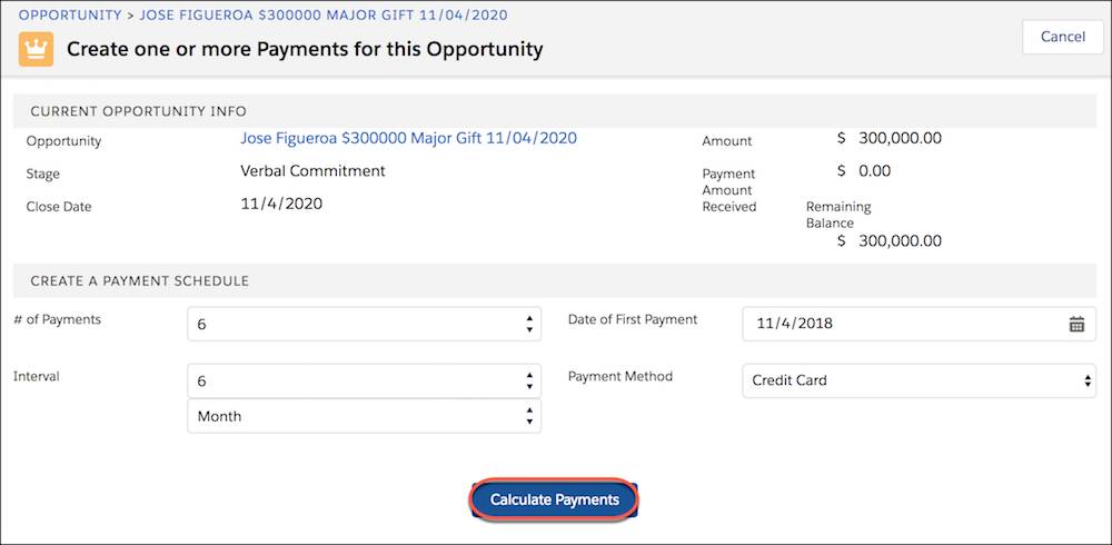 Create or Edit Payments Unit | Salesforce Trailhead