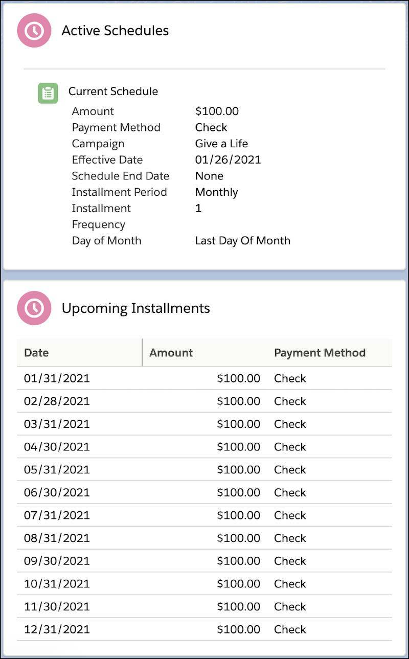 Create and Edit Recurring Donations Unit | Salesforce Trailhead