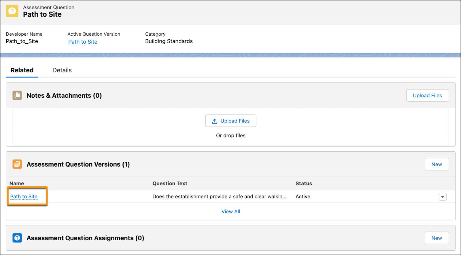 Set Up Questions and Regulatory Codes | Salesforce Trailhead