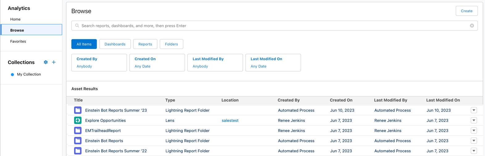 Get Started with Unified Analytics Unit | Salesforce Trailhead