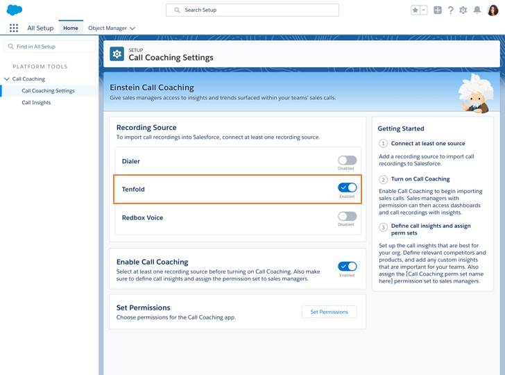 Set Up Einstein Conversation Insights Unit Salesforce Trailhead