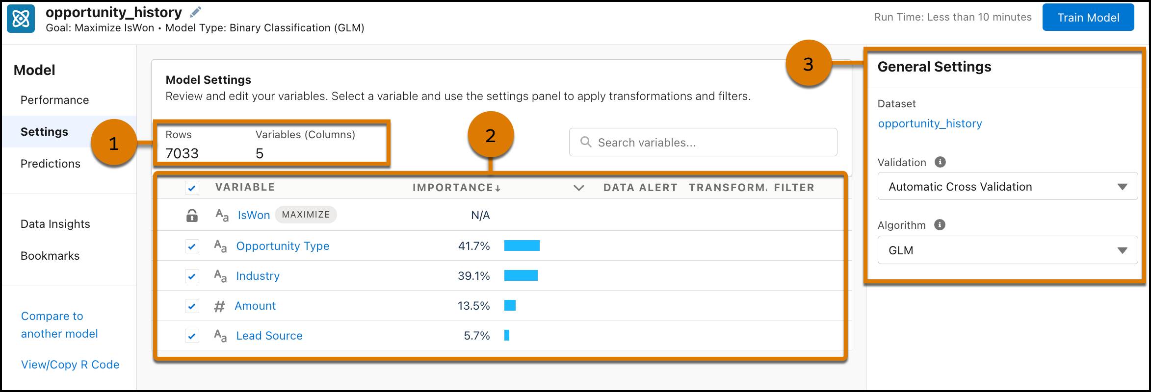 创建模型 | Salesforce Trailhead