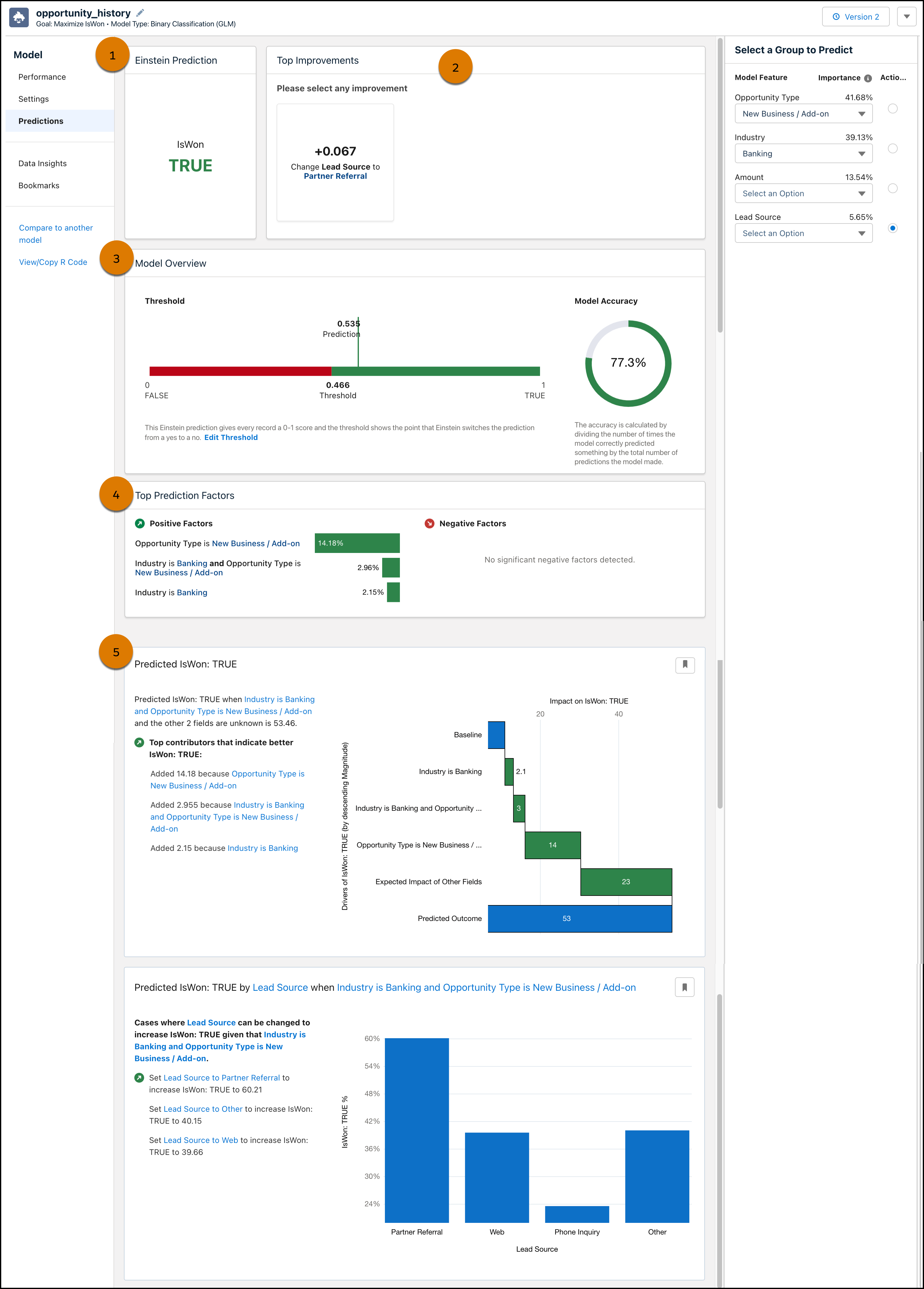 Evaluate a Model | Salesforce Trailhead