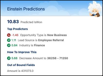 Predict and Improve Outcomes Unit | Salesforce Trailhead