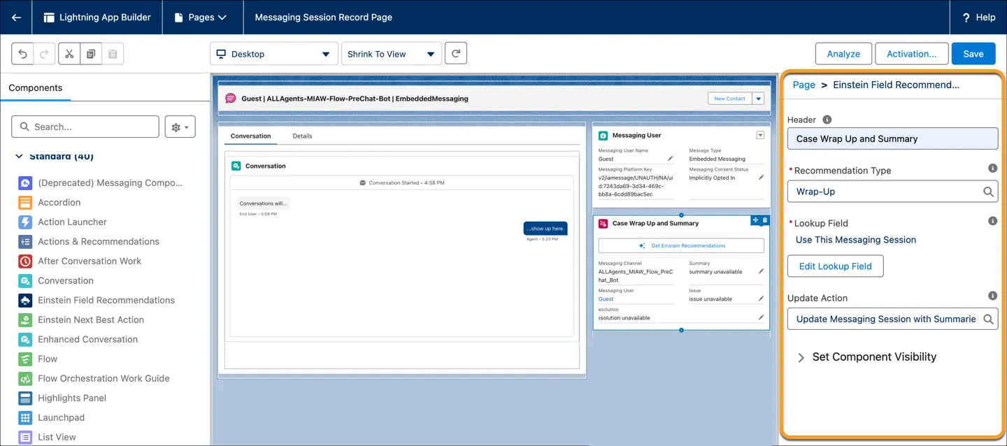 Configure And Activate Work Summaries Salesforce Trailhead
