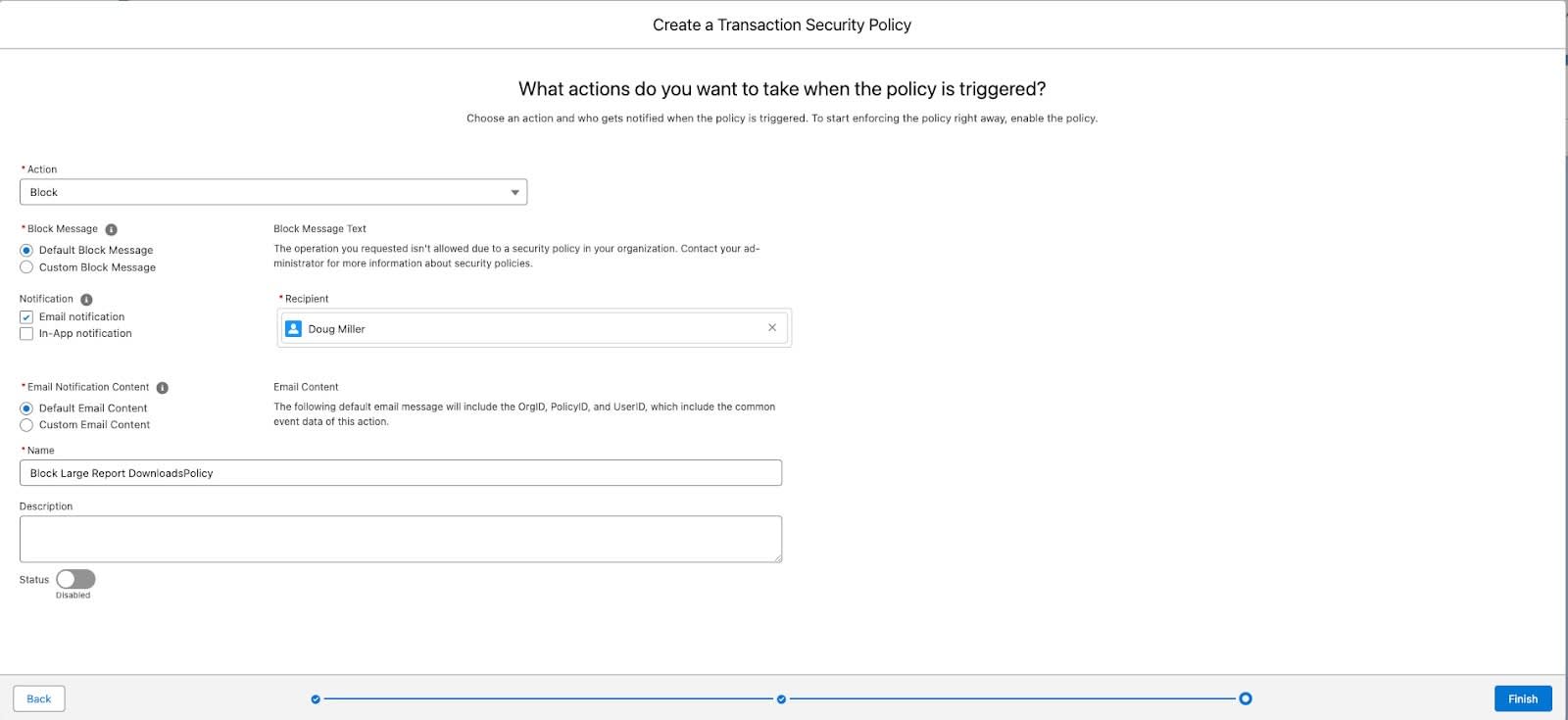 Create Transaction Security Policies Salesforce Trailhead
