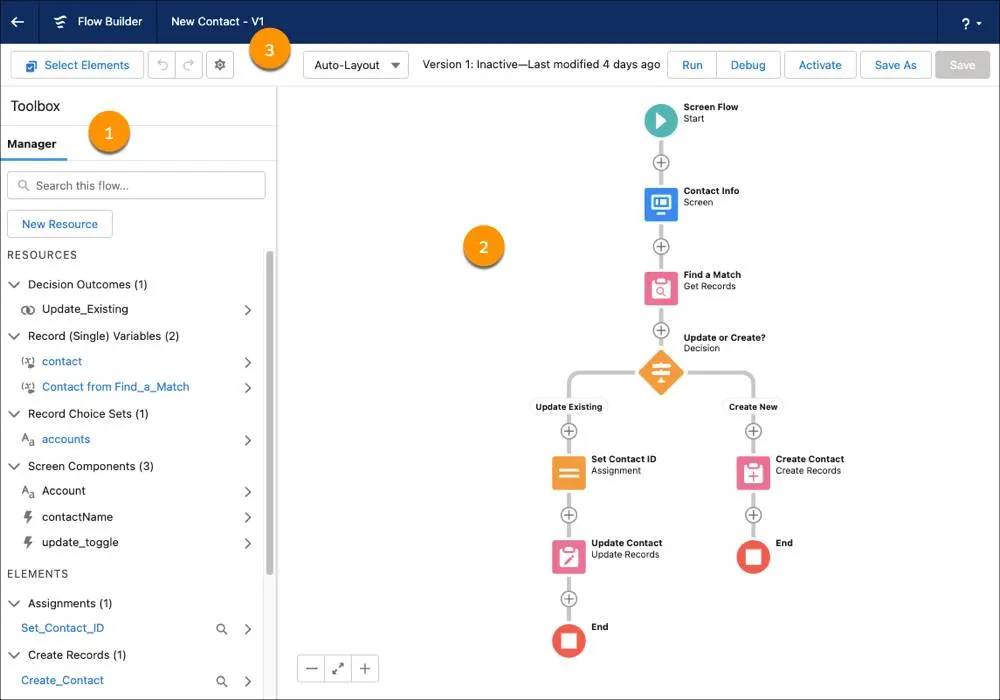认识 Flow Builder 单元 | Salesforce Trailhead