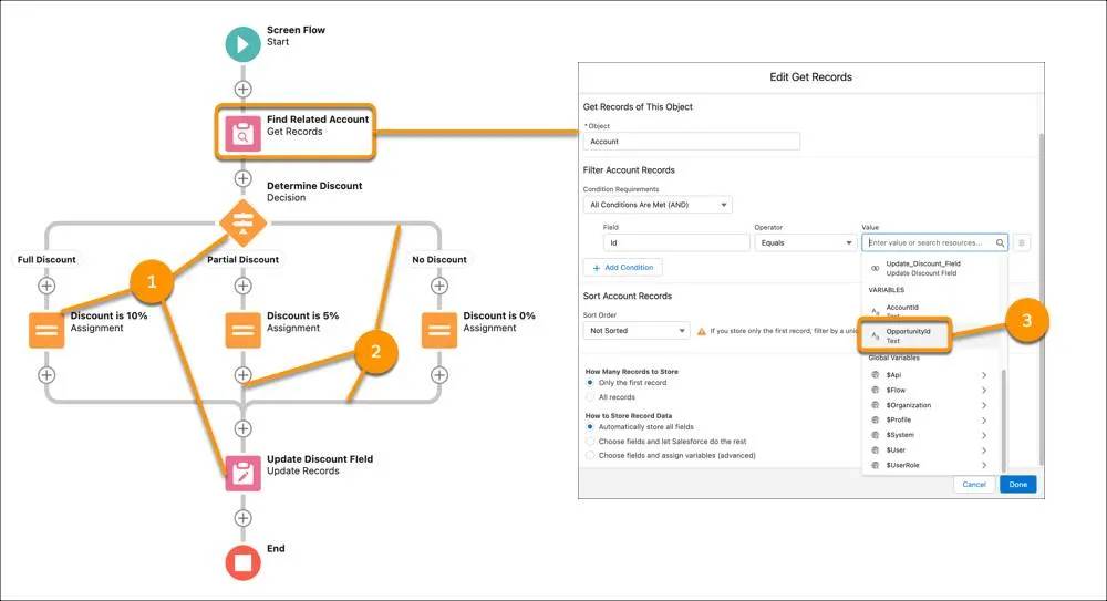认识 Flow Builder 单元 | Salesforce Trailhead