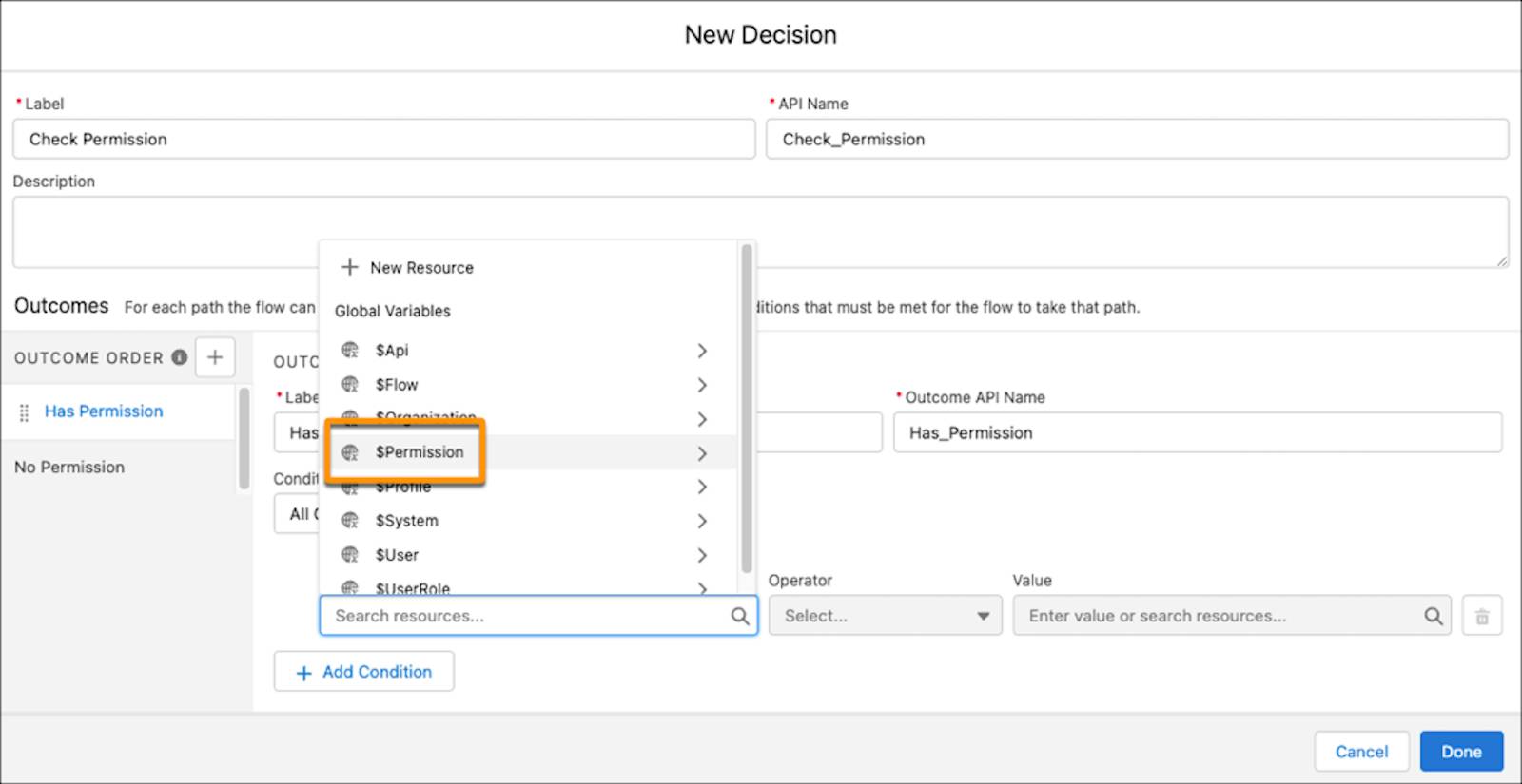 Unidad Route and Reorder Flow Elements | Salesforce Trailhead