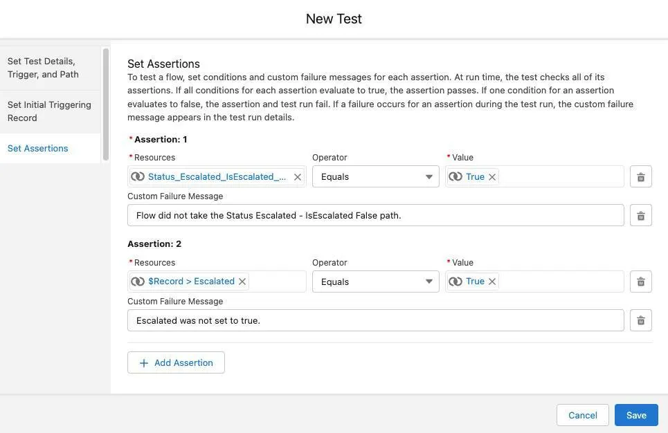 Automate Tests in Record-Triggered Flows