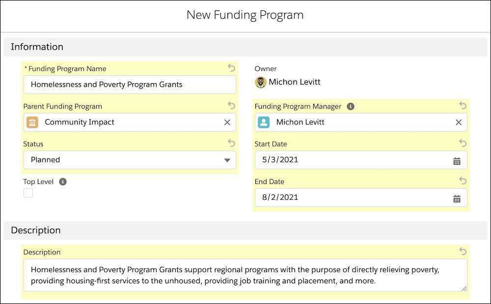 Manage Funding Programs and Funding Requests | Salesforce Trailhead