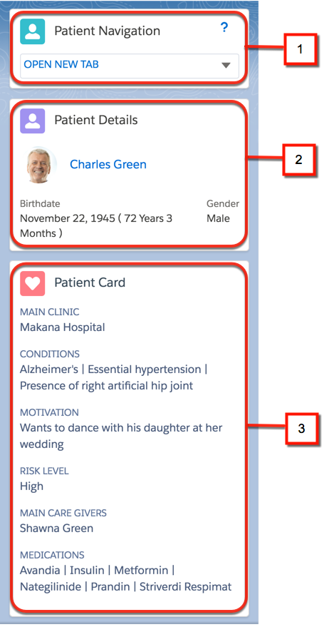 Adapt the Patient Card in the Console Unit | Salesforce Trailhead