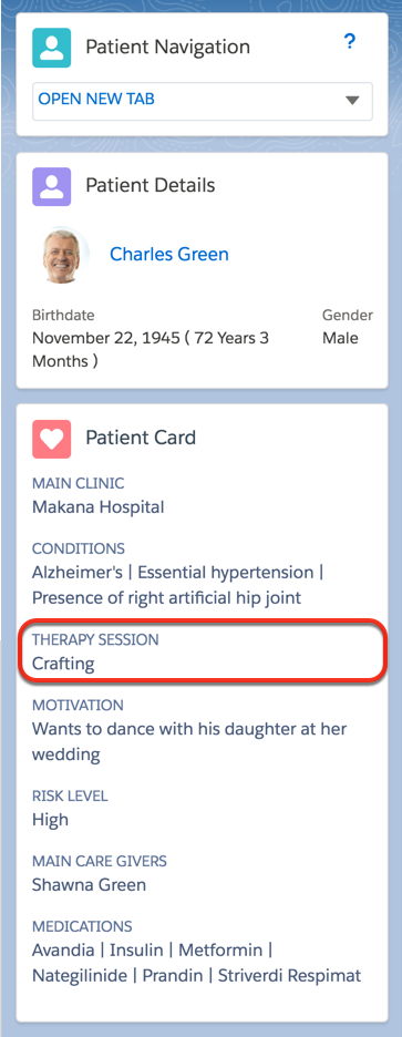 Adapt the Patient Card in the Console Unit | Salesforce Trailhead