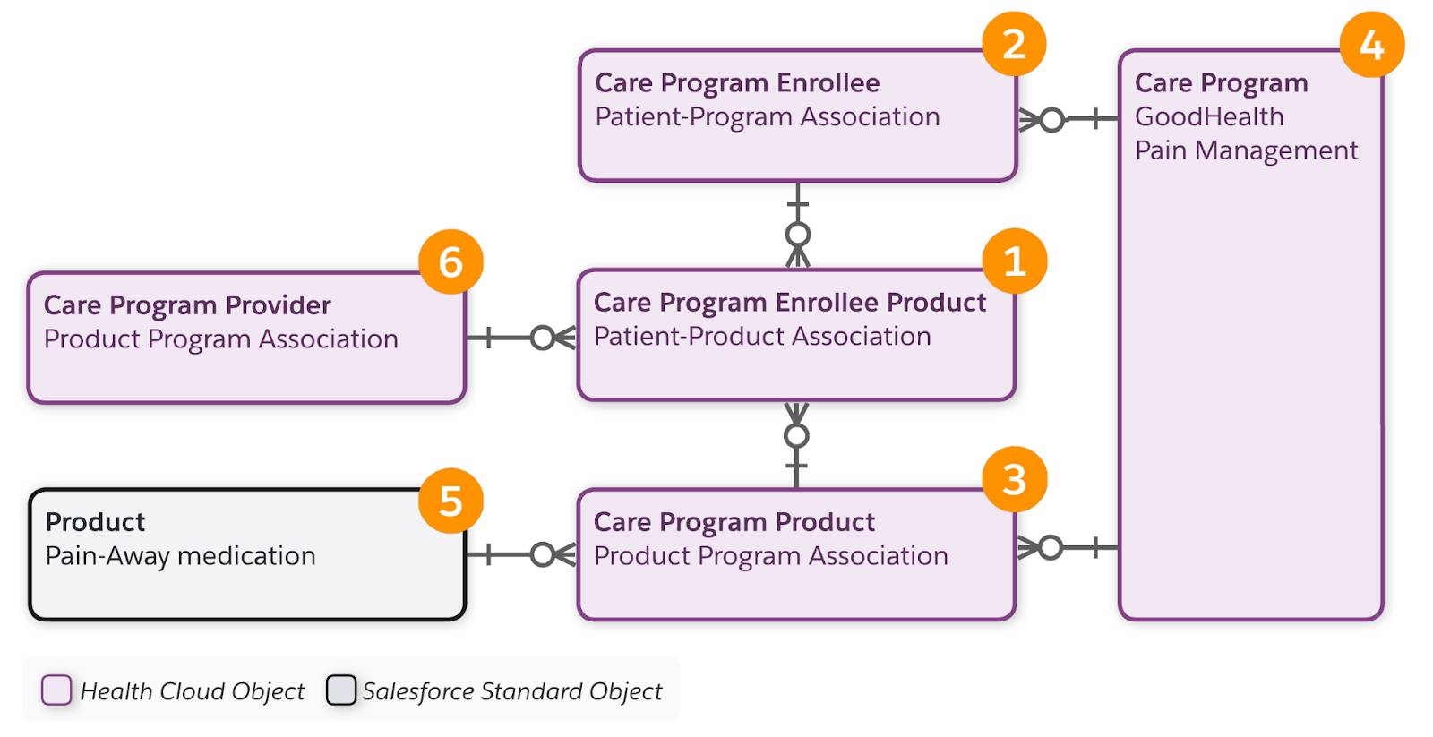 Get to Know the Care Program Data Model Unit | Salesforce Trailhead