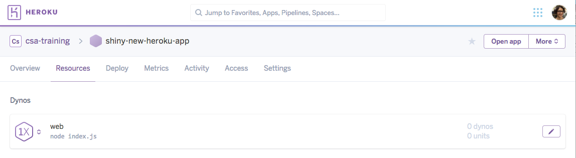 Deploy Your First Heroku App 유닛 | Salesforce Trailhead