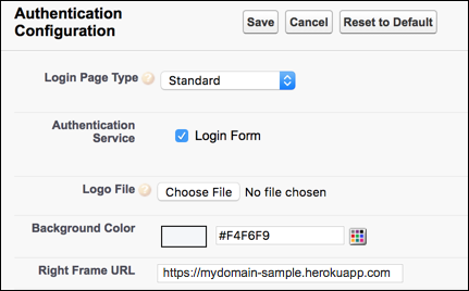 Customize Your Login Process with My Domain Unit | Salesforce