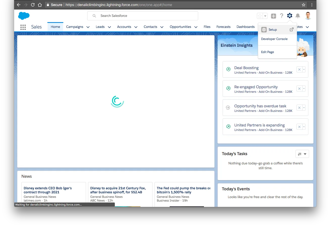 Verbinden von Salesforce Anywhere und Salesforce | Salesforce
