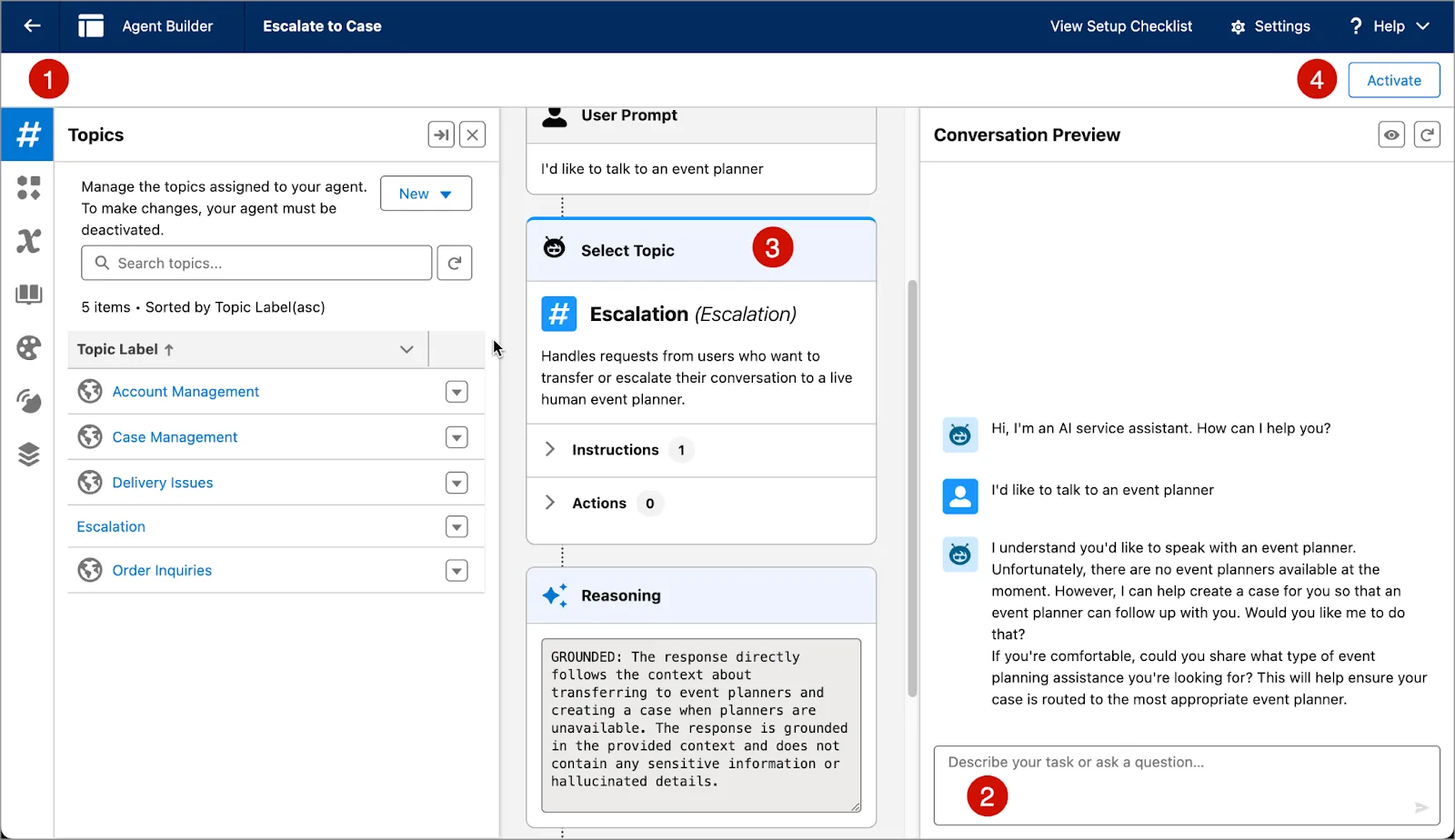 Get to Know Agentforce Builder | Salesforce Trailhead