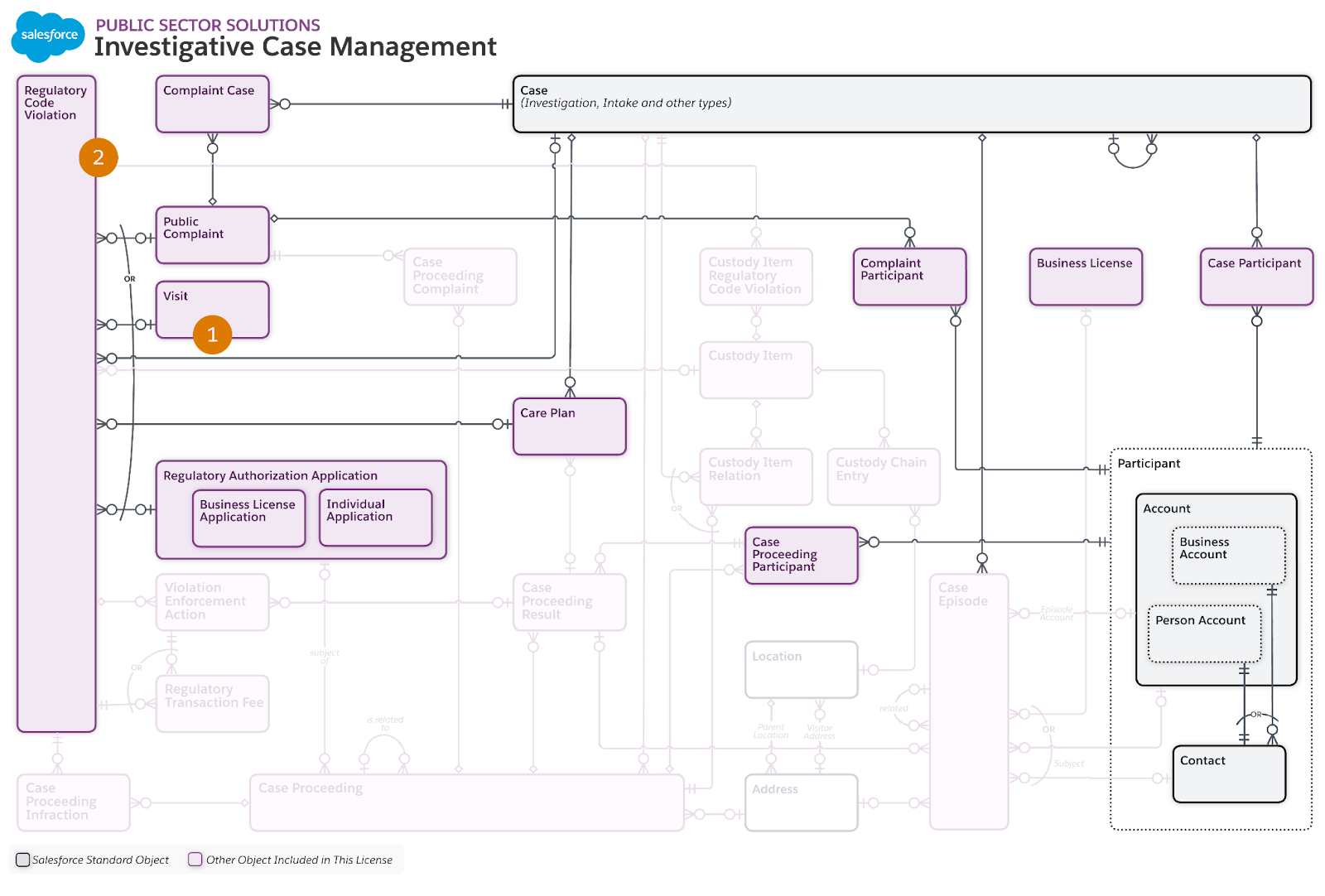 Discover Violation Evidence And Testimony Objects Salesforce