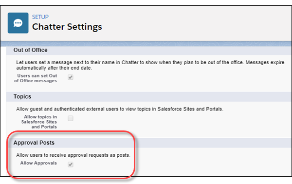 Chatter フィードからのレコードの承認 単元 | Salesforce Trailhead