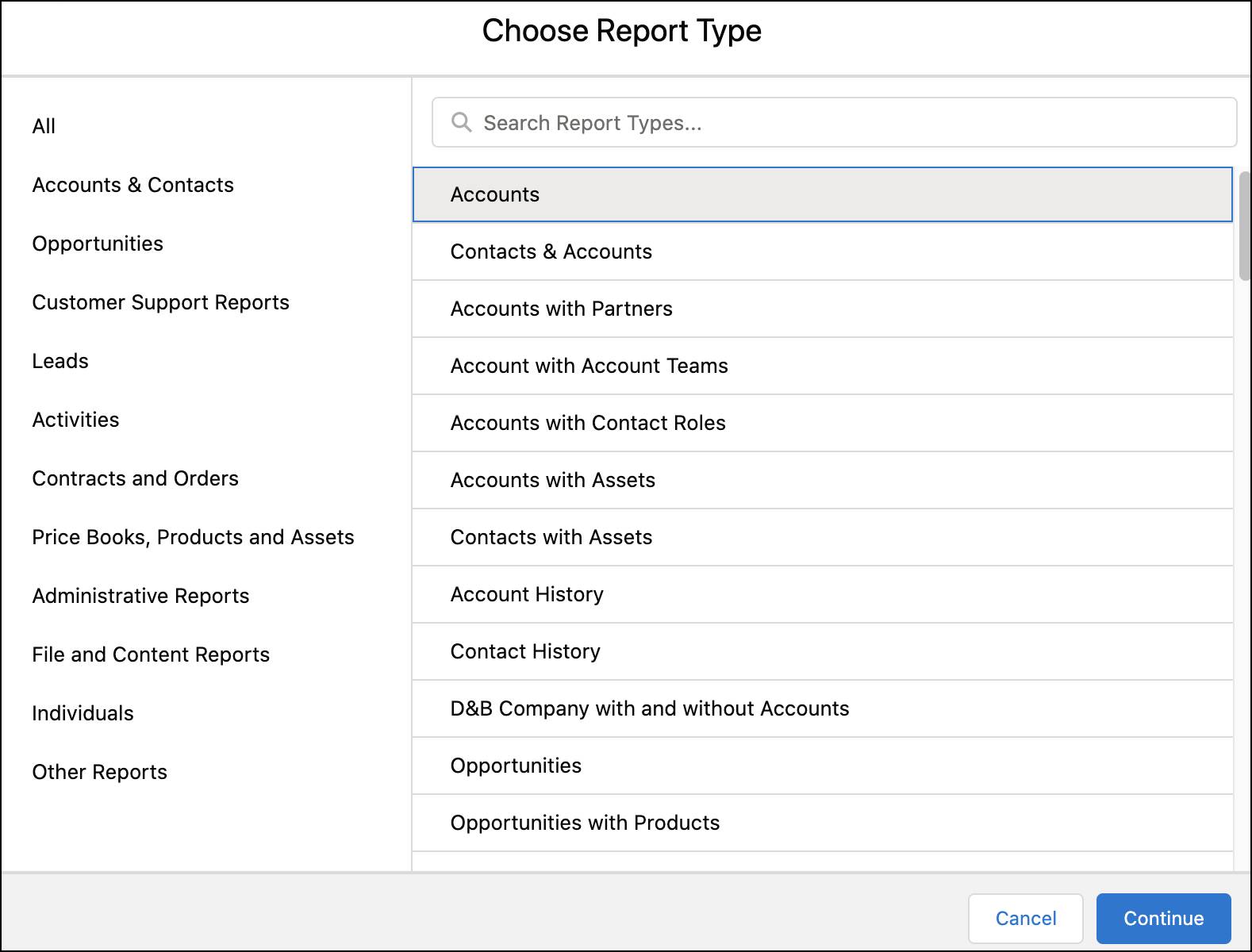 Unidade Analisar seus dados com relatórios e painéis | Salesforce