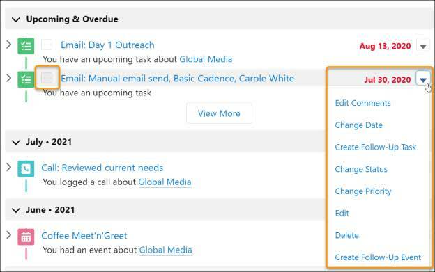 Manage Your Tasks, Events, and Email | Salesforce Trailhead
