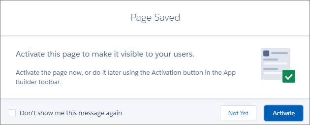 Build a Custom Home Page for Lightning Experience | Salesforce