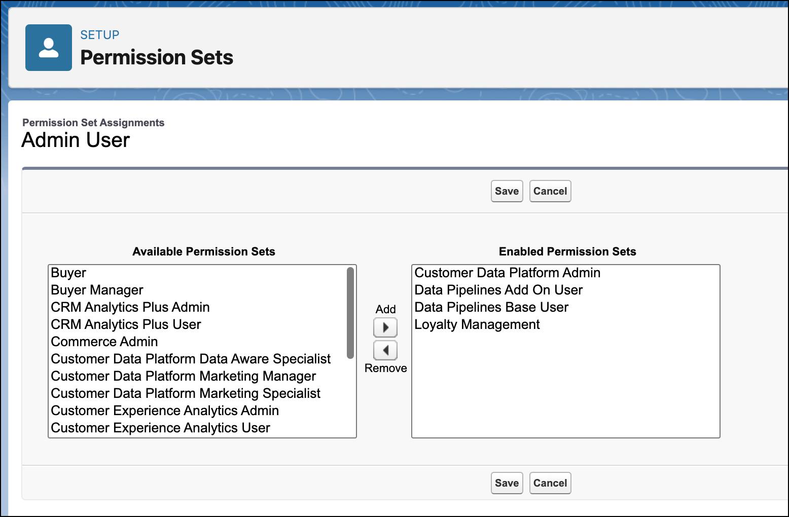 Set Up The Org Unit Salesforce Trailhead