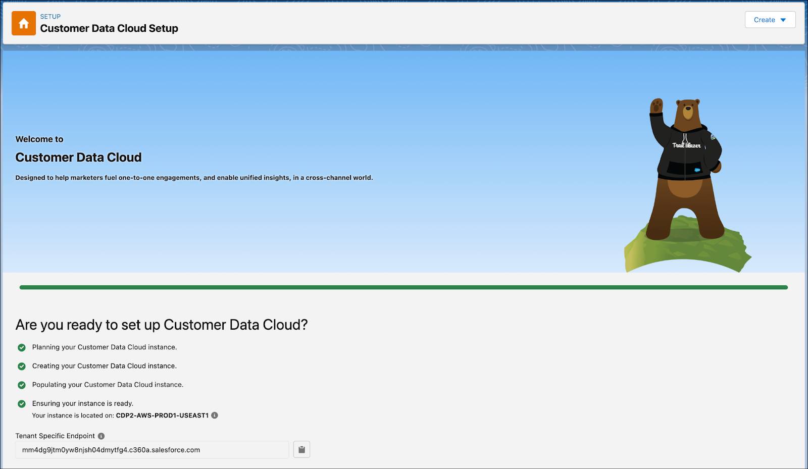 Set Up The Org Unit Salesforce Trailhead