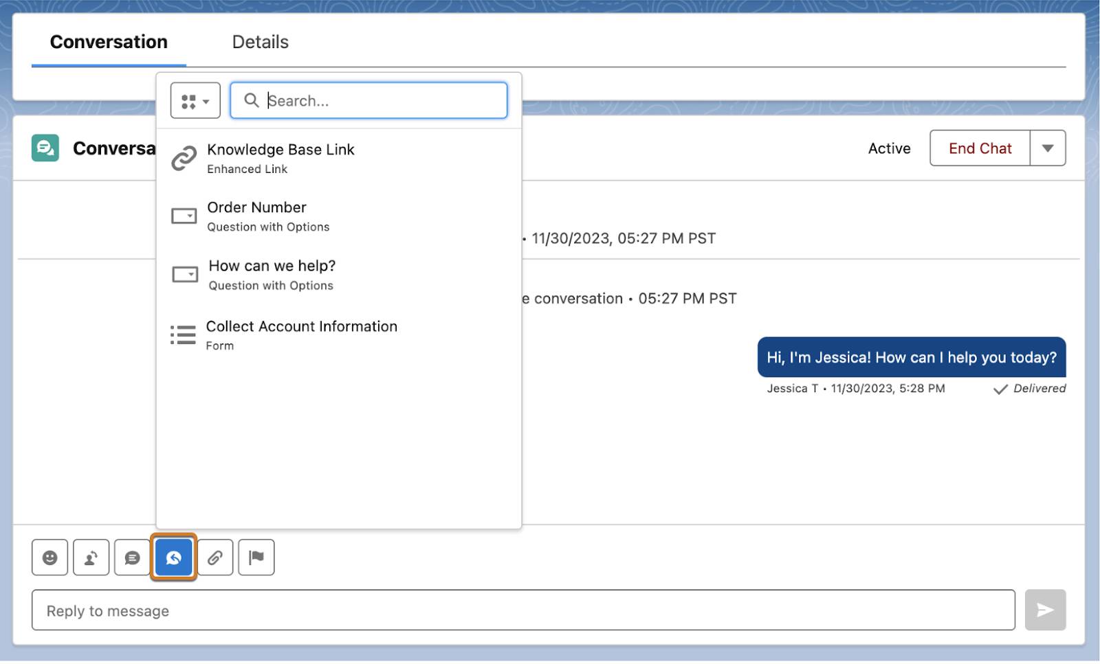 Message with a Customer | Salesforce Trailhead Message with a Customer | Salesforce Trailhead