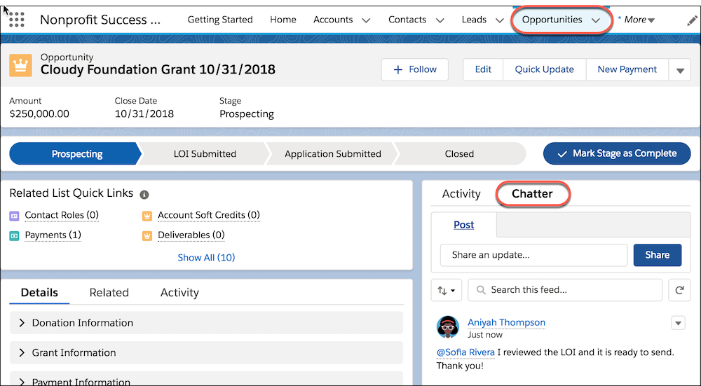 Unité Collaboration avec Chatter | Salesforce Trailhead