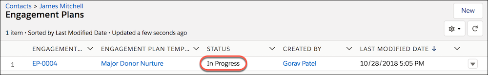 Manage Engagement Plans Unit | Salesforce Trailhead