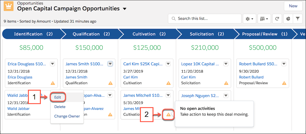 Visualize the Solicitation Process with Path and Kanban Unit