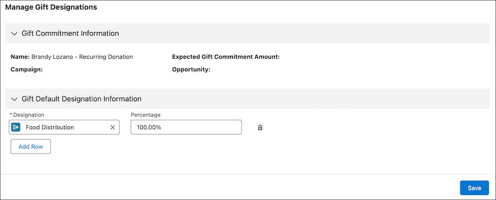 Create and Manage Gift Commitments | Salesforce Trailhead