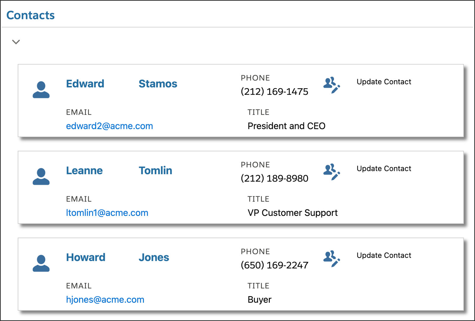 FlexCard の内部データを結合する | Salesforce Trailhead
