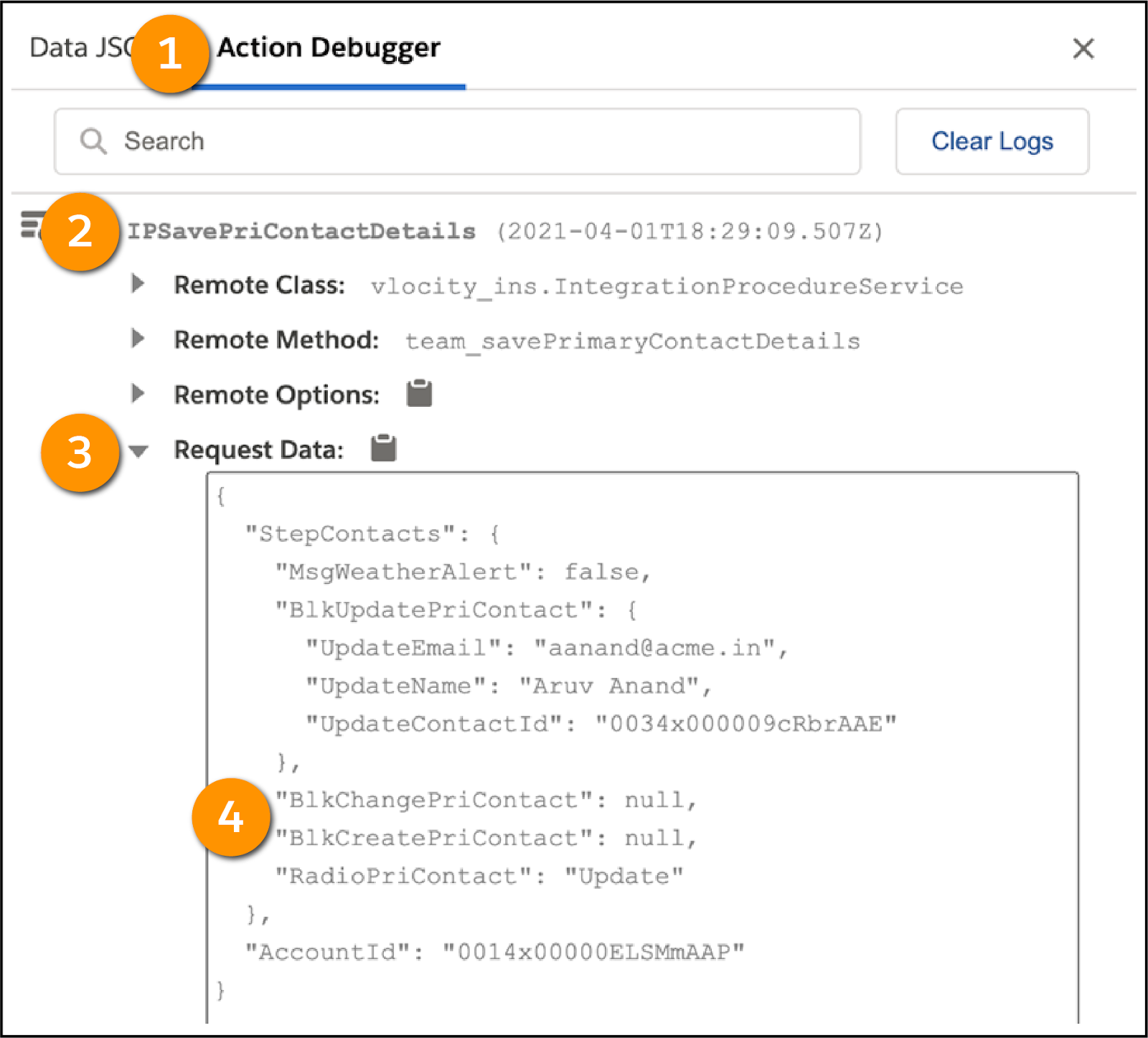 Prepare Omniscript Json With Different Conditional Inputs Unit