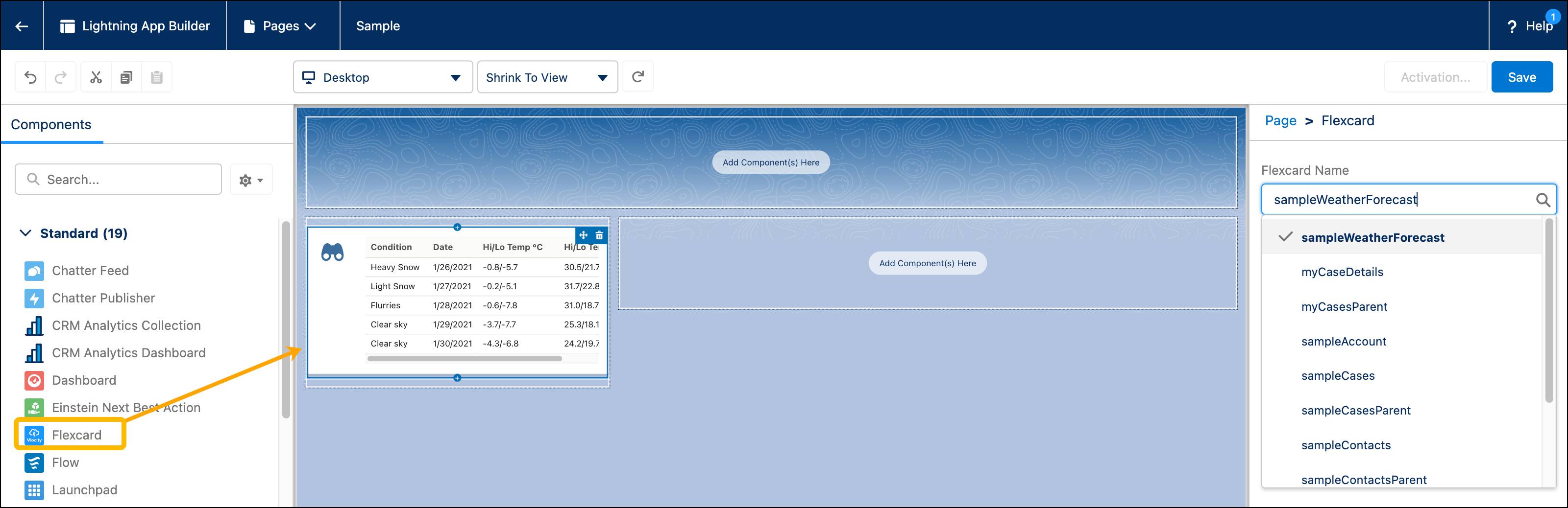 Activate and Publish FlexCards | Salesforce Trailhead