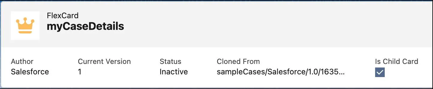 FlexCard Designer: Configure, Preview, Debug Cards | Salesforce