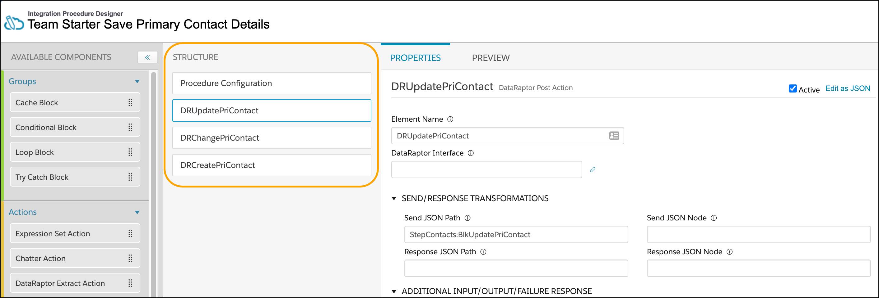 Explore the Integration Procedure Designer Unit | Salesforce Trailhead Explore the Integration Procedure Designer Unit | Salesforce Trailhead