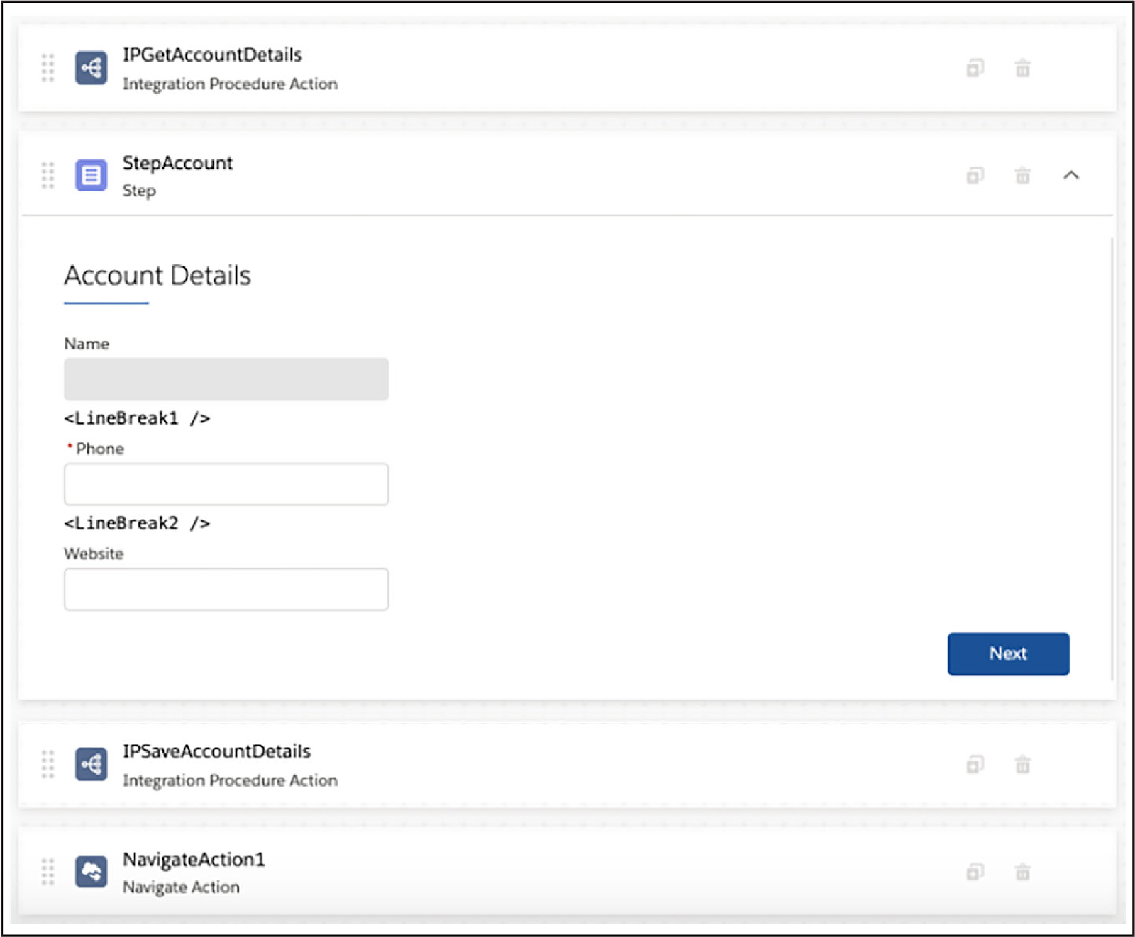 Design A Simple Omniscript Salesforce Trailhead