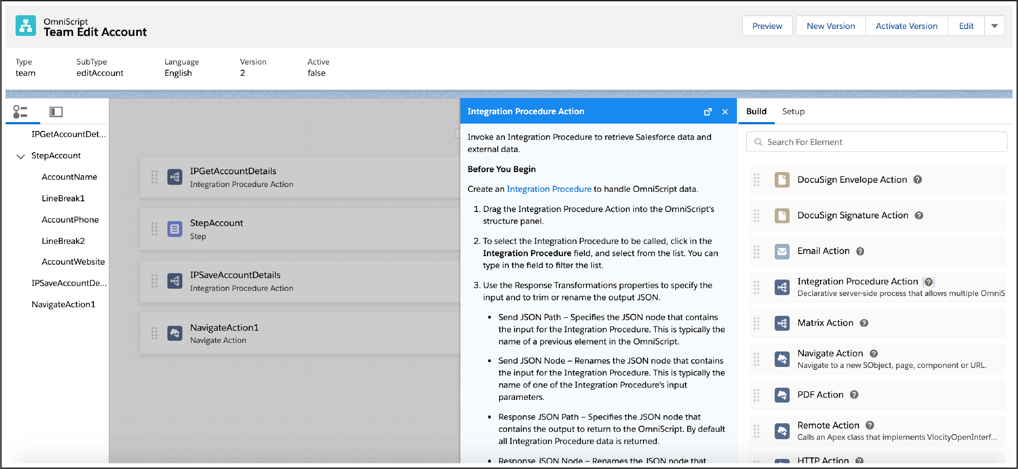 Dig Into The Omniscript Designer Unit Salesforce Trailhead